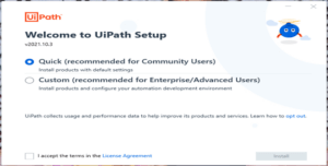 UiPath Installation | step by step installation of UiPath in detail