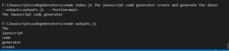 Code Generator Javascript Examples Of Code Generator Javascript