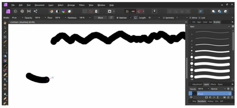 Free Affinity Photo Brushes - How to Uses (Steps by Steps)