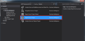 SSRS Report Builder | How to Create SSRS projects and Reports?