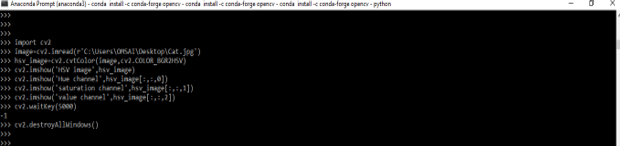 Anaconda OpenCV | How to Install anaconda OpenCV? | Examples