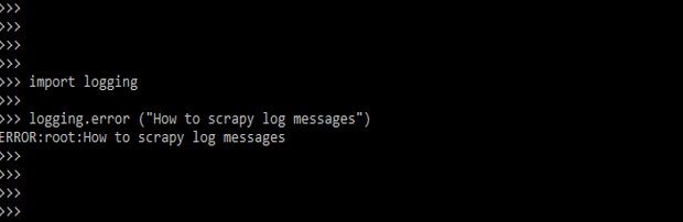 Scrapy log | How to scrapy Log Messages with Examples & Configuration?