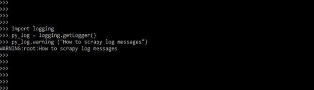 Scrapy log | How to scrapy Log Messages with Examples & Configuration?