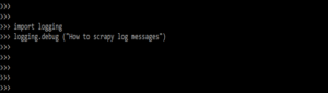 Scrapy log | How to scrapy Log Messages with Examples & Configuration?