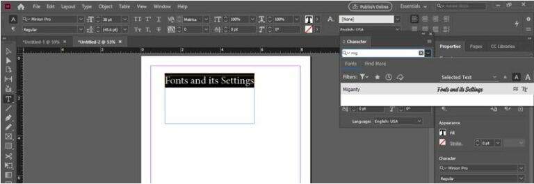 InDesign Fonts | A Complete Guide on InDesign Fonts