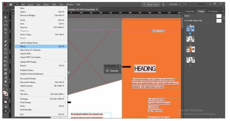 Adobe InDesign Templates | How to Use Adobe InDesign Templates?