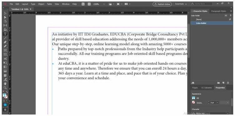 InDesign Bullet Points | Complete Guide to InDesign Bullet Points