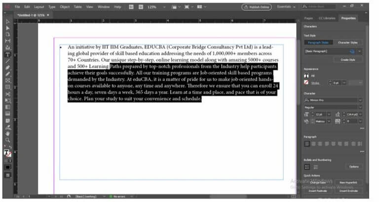 InDesign Bullet Points | Complete Guide to InDesign Bullet Points