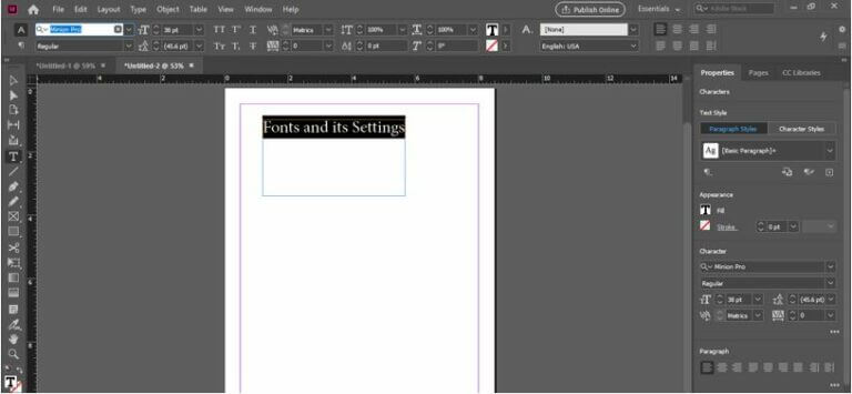 InDesign Fonts | A Complete Guide on InDesign Fonts