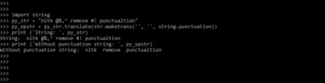 NLTK Remove Punctuation | How to Remove Punctuation with NLTK?