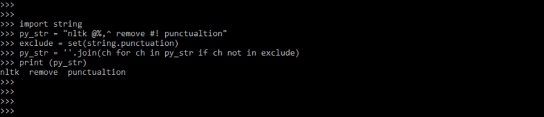 NLTK Remove Punctuation How To Remove Punctuation With NLTK 