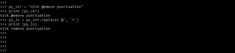 NLTK Remove Punctuation | How to Remove Punctuation with NLTK?