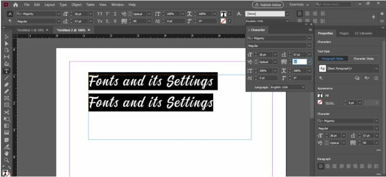 InDesign Fonts | A Complete Guide on InDesign Fonts