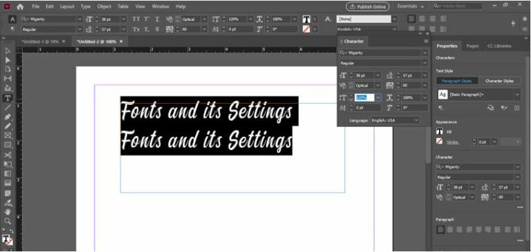 InDesign Fonts | A Complete Guide on InDesign Fonts