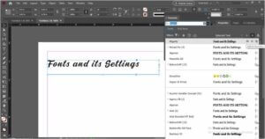 InDesign Fonts | A Complete Guide on InDesign Fonts