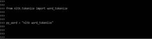 NLTK word_tokenize | What is NLTK word_tokenize? | How to use?