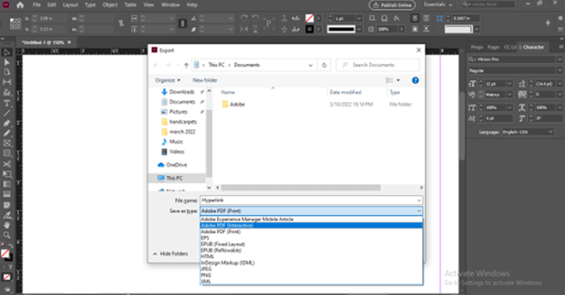 Indesign Hyperlink Create Manage And Edit Hyperlinks