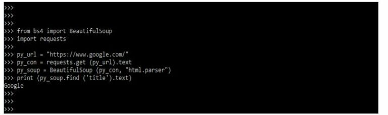 BeautifulSoup get text | Method and Web Pages of BeautifulSoup get text
