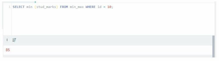 Sql Min And Max What Are Sql Min And Max With Examples
