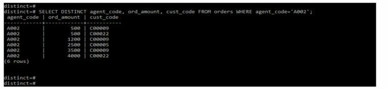 Sql Select Distinct Multiple Columns How To Use It With Examples