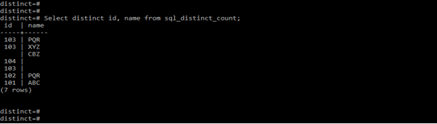 Sql Select Distinct Count How To Use Sql Select Distinct