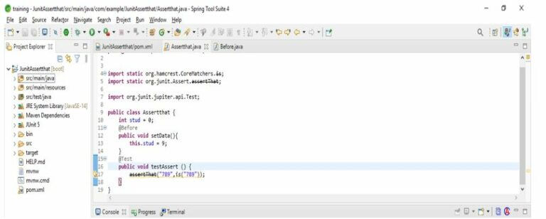Junit Assertthat How To Use Junit Assertthat With Methods And Example