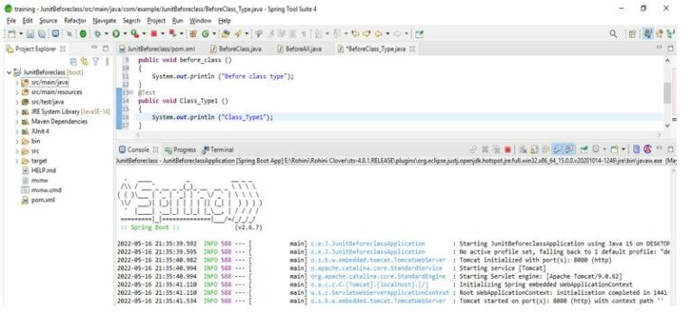 JUnit BeforeClass | Annotation and Examples of JUnit BeforeClass
