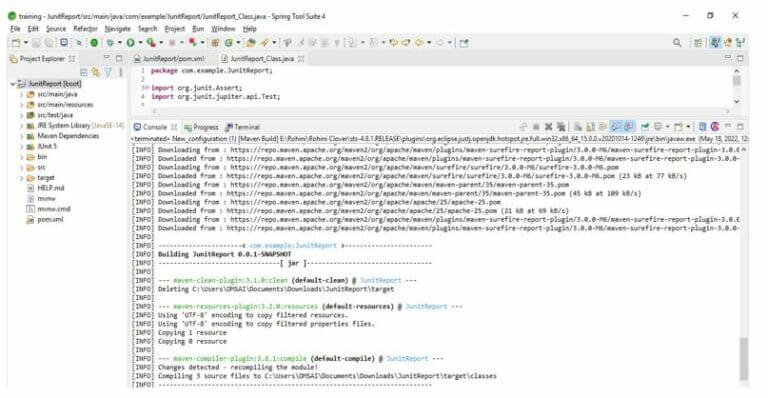 JUnit Report | How to Create JUnit Report Class with Project Setup?