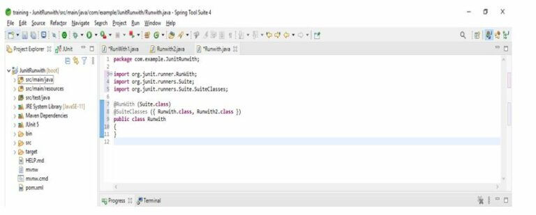 JUnit RunWith | Types and Steps to Create JUnit RunWith?