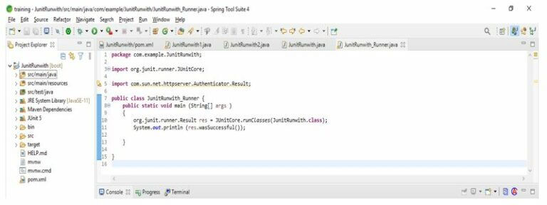JUnit RunWith | Types and Steps to Create JUnit RunWith?