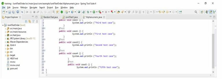JUnit Test Order | Overview & Classes of JUnit Test Order with Examples