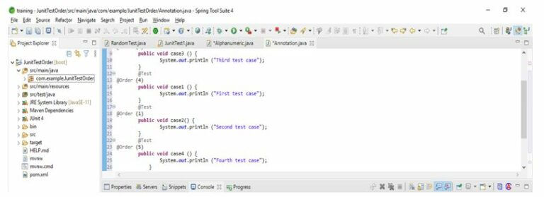JUnit Test Order | Overview & Classes of JUnit Test Order with Examples