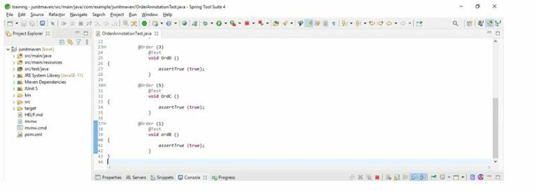 Junit Test Order Overview And Classes Of Junit Test Order With Examples