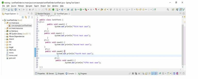JUnit Test Order | Overview & Classes of JUnit Test Order with Examples