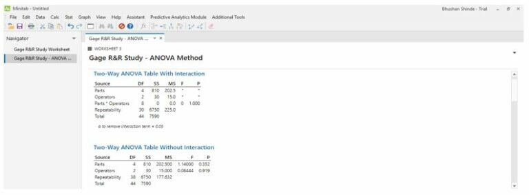 Minitab MSA | How to Run an MSA in Minitab with Example?