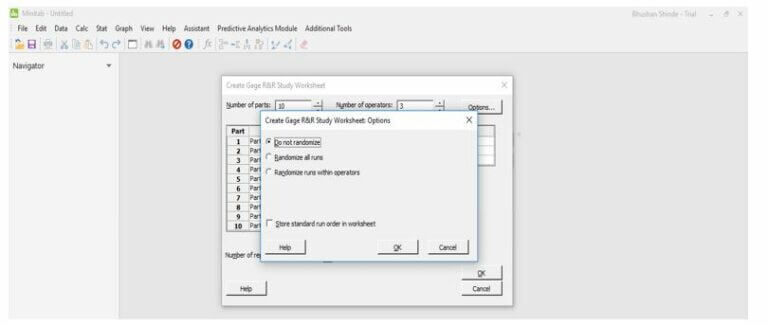 Minitab Msa How To Run An Msa In Minitab With Example