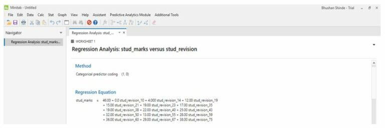 Minitab Regression | How to Use Minitab Regression with Analysis?