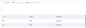 SQL LIKE in Statement | How to Use SQL like in statement?