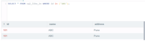 SQL LIKE in Statement | How to Use SQL like in statement?