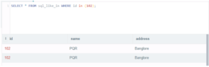 SQL LIKE in Statement | How to Use SQL like in statement?