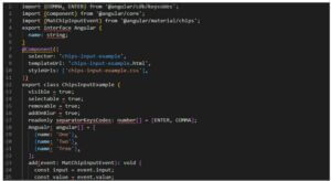 Angular Material Chips | How to Use Angular Material Chips?