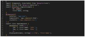 Angular Material Table Example | How to Create Angular Material Table?