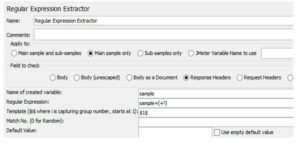 JMeter Regular Expression Extractor - Learn & Working