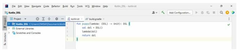 Kotlin DSL | Kotlin to Language Creates in DSL with its Working