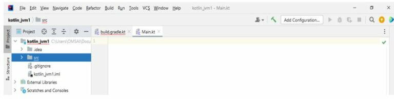 Kotlin JVM | How to Create a Project in Kotlin JVM with Application? Kotlin JVM | How to Create a Project in Kotlin JVM with Application?