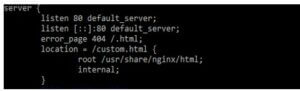 Nginx Error_page | How to Configure Nginx Error_page?