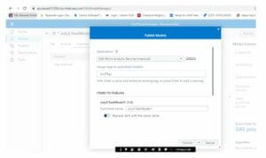 SAS Model | Creation of SAS Model Manager with Features