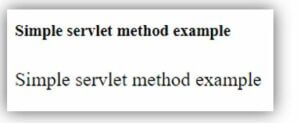 Servlet Methods | Different Servlet Methods | Examples