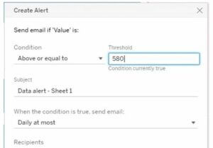 Tableau Alerts | How to Create Dashboard Tableau Alerts?