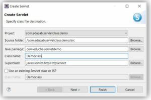 Servlet Class | Operate Methods, Variables, and Objects with Data
